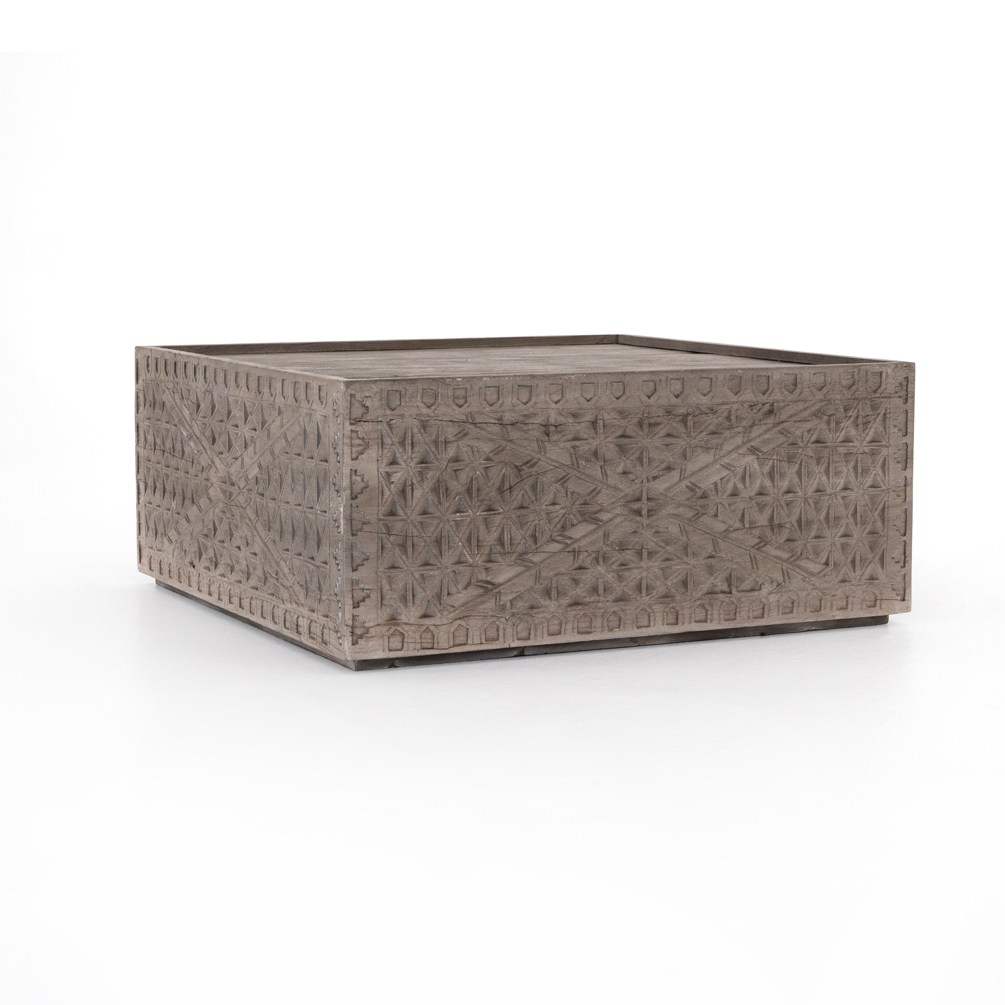 ABBY SQUARE COFFEE TABLE - Sitting Pretty Design Center