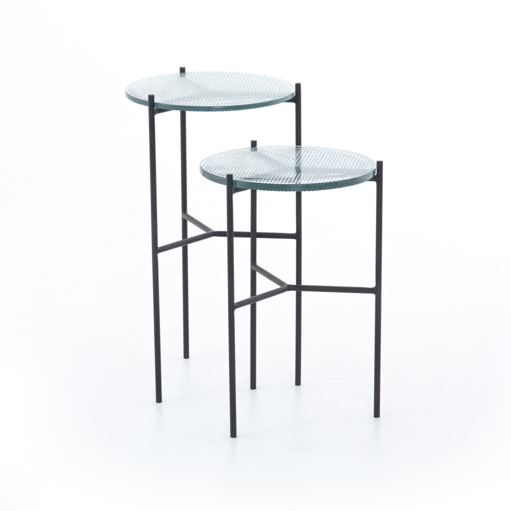 POPPY END TABLES, SET OF 2 - Sitting Pretty Design Center