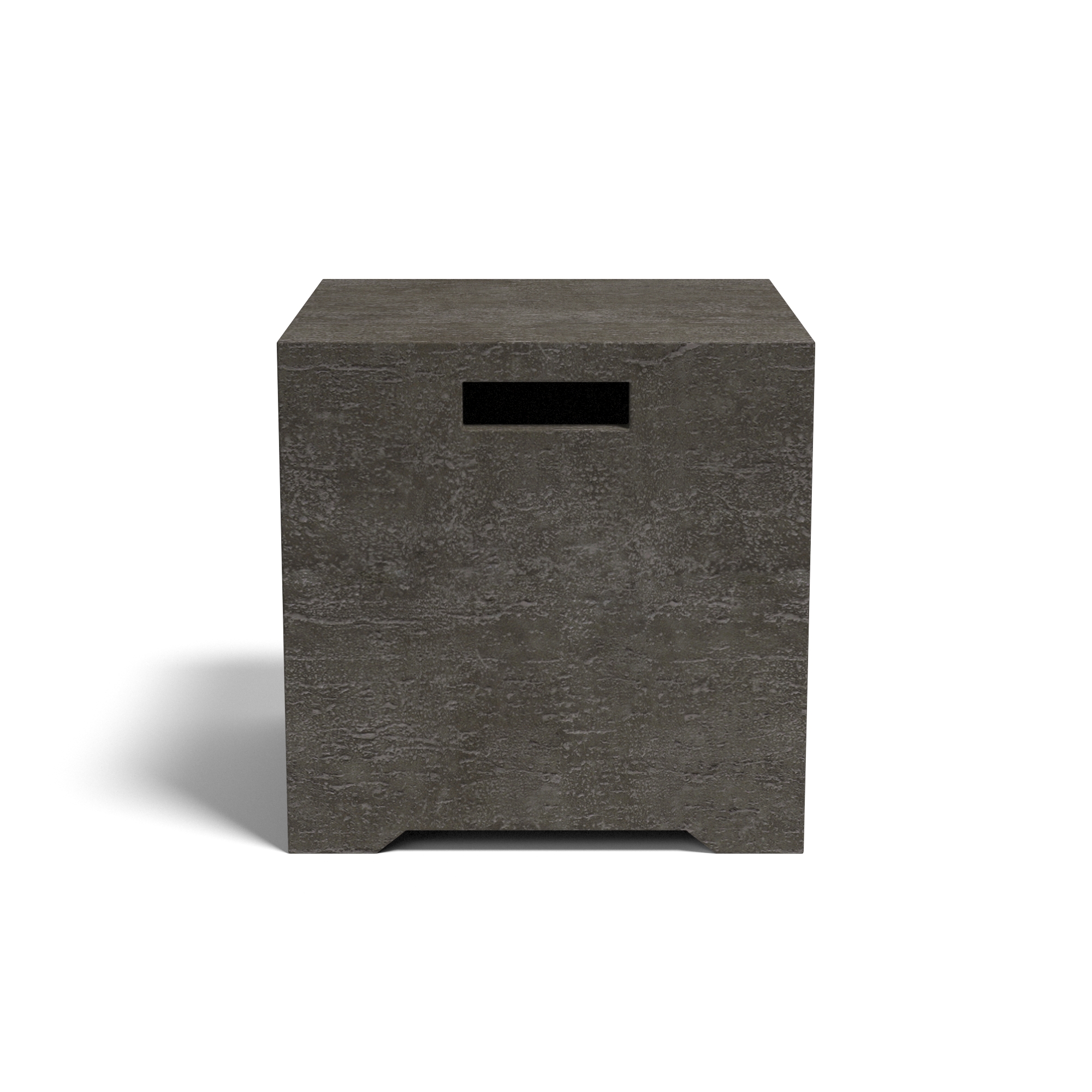 GRC Square Graphite Tank Cover - Sitting Pretty Design Center